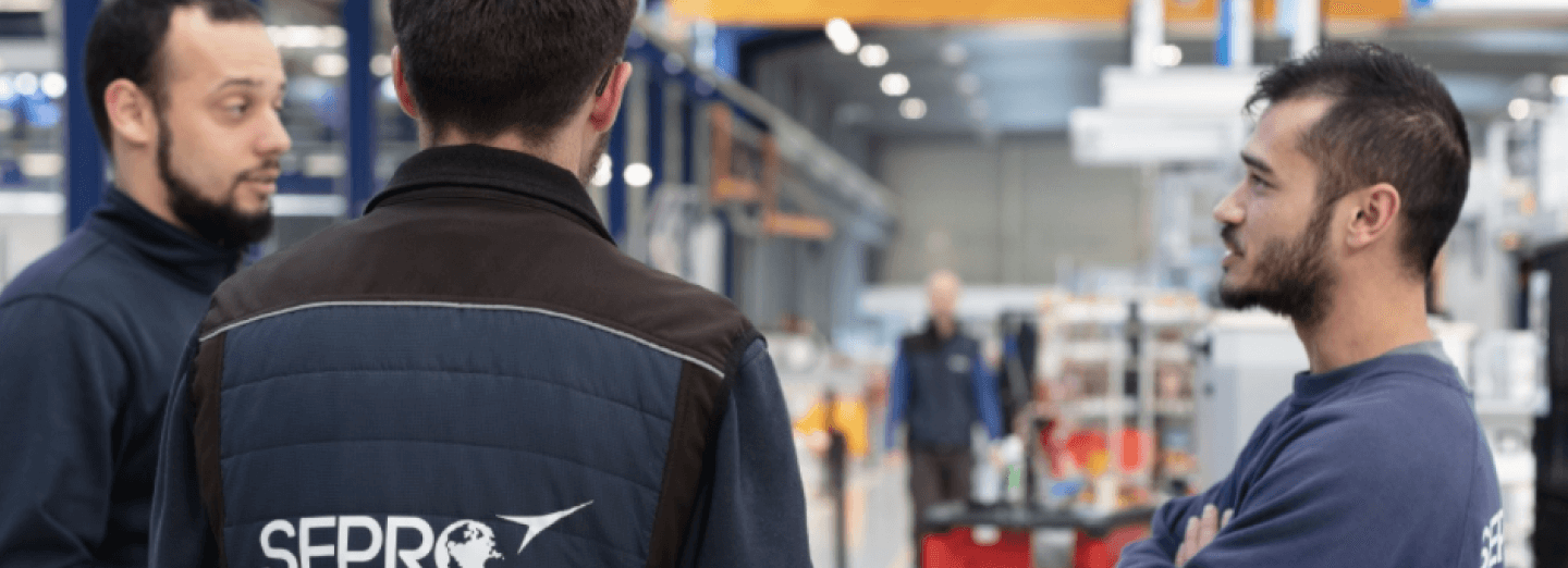 Contact our team | Sepro Group